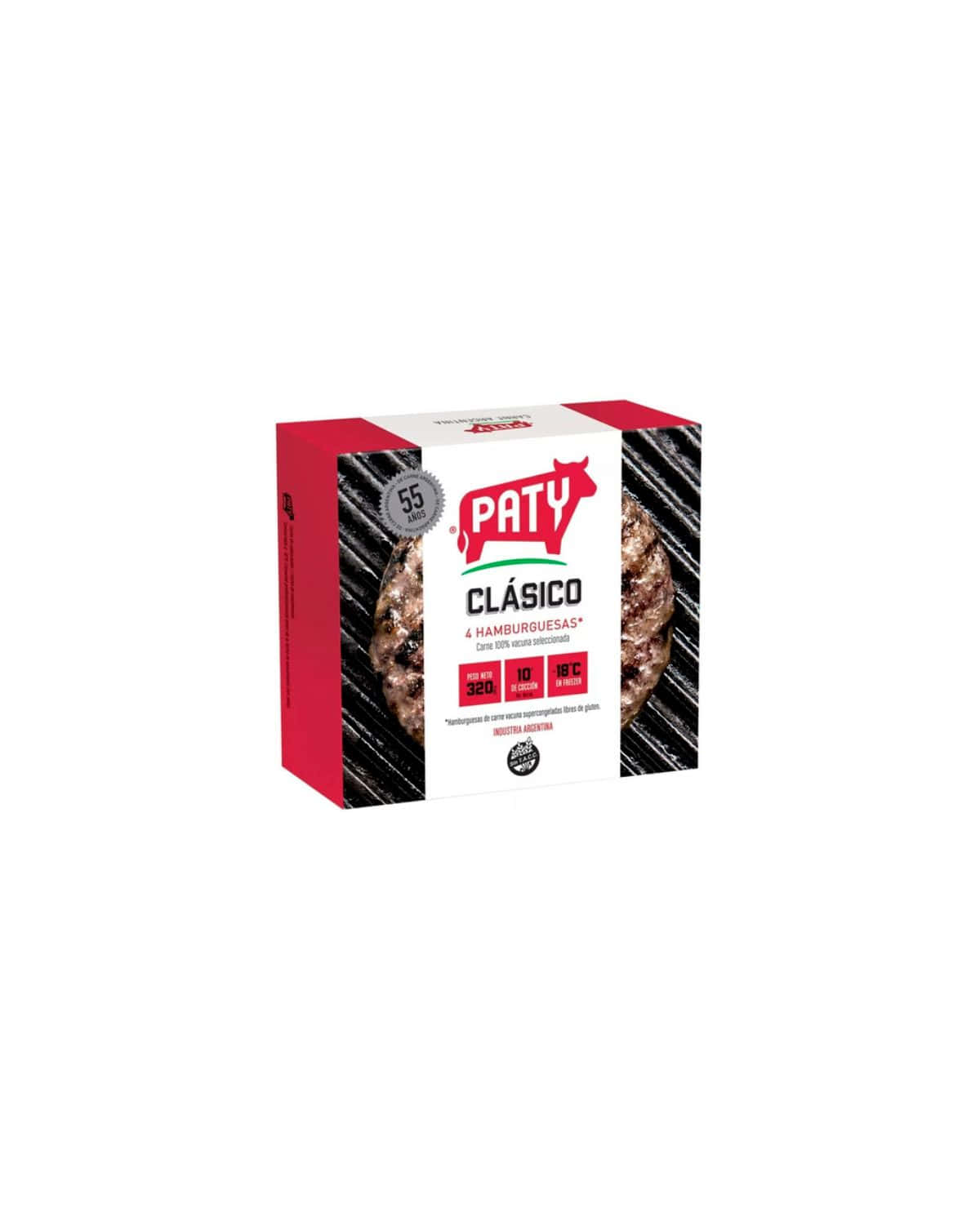 Titanio Shop S.A. :. Hamburguesas Paty Clásico 80 Gr x 4 Un