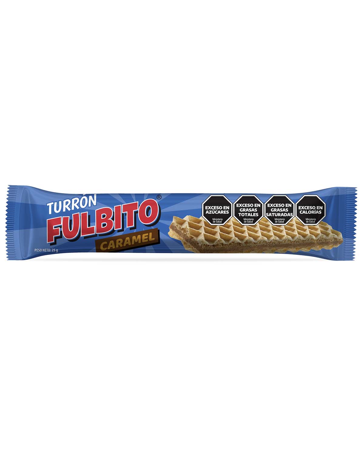 Titanio Shop S.A. :. Turrón Fulbito Caramelo x 25 Gr